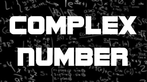 Complex Number Class 12 Mathematics Solution Note