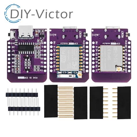 Mini Placa De Desarrollo Wifi D1 Mini Type C Esp8266 Esp 07 07s Ch340g Usb D1