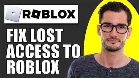 Fix Lost Access To Roblox Authenticator Youtube