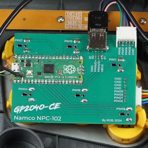 Gp2040 Ce Diy Pcb For Namco Npc 102 Rgbs Lab