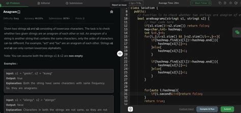 Codingjourney Geeksforgeeks Day16 Stringmanipulation Anagrams