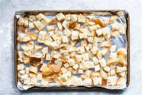 How To Make Bread Cubes For Stuffing Recipe Cart