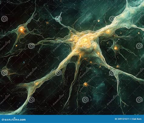 Artistic Visualization Glowing Neurons Forming Problem Solving Patterns During Cognitive Tasks