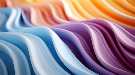 Premium Photo Abstract Waves Of Color Transitioning From Warm To Cool Tones In A Fluid Gradient