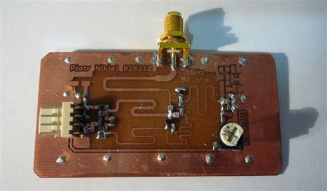 Piotr S Webpage 1 GHz Oscillator