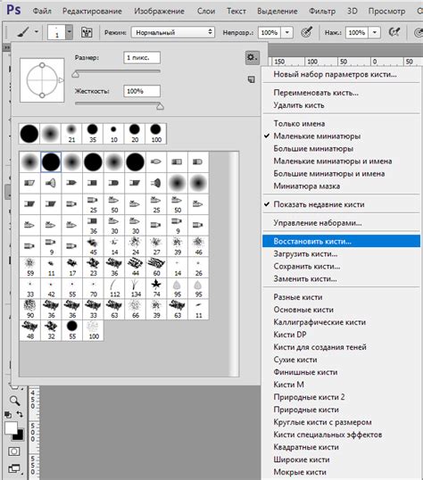 Как установить кисти в фотошопе Cs6 Photoshop Cs6
