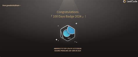 Shubham S Gavade On Linkedin Leetcode 100daysofcode Coding Tech