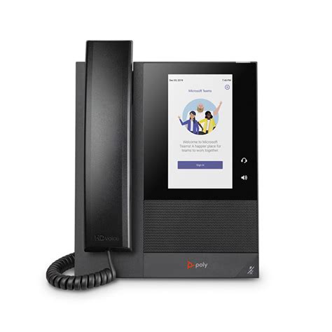 Polycom CCX 400 Entry Level Business Media Phone MICROSOFT TEAMS EDITION Polycom CCX 400