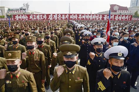 北朝鮮「80日戦闘」突入 平壌で軍民決起集会 読んで見フォト 産経フォト