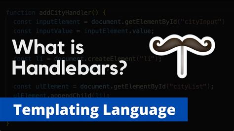 Handlebars Js Templating Language Part 1 हिन्दी में Youtube