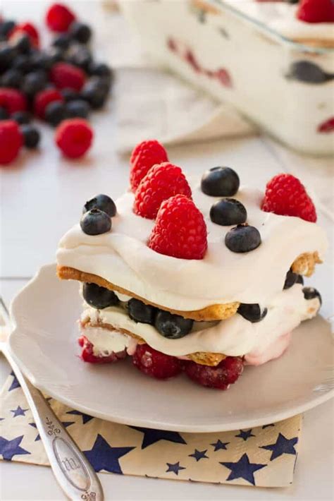 1930s No Bake Berry Icebox Cake Cup Of Zest