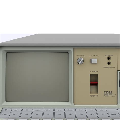 Ibm5100 Portable Computer By Polygon3d 3docean Ibm5100 Portable Computer By Polygon3d 3docean