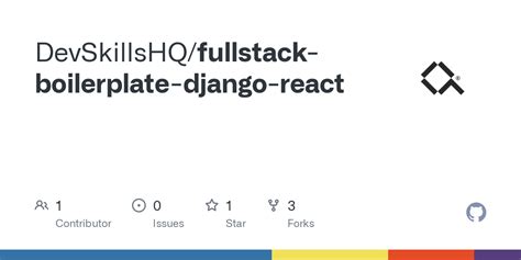 Github Devskillshqfullstack Boilerplate Django React