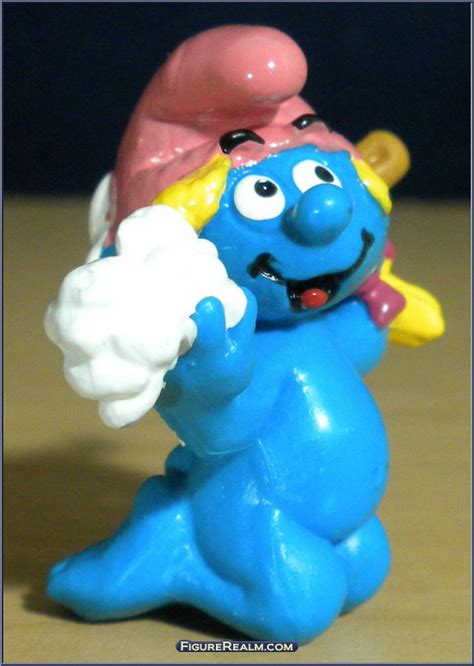 Bathing Smurfette Smurfs Smurfettes Peyo Action Figure