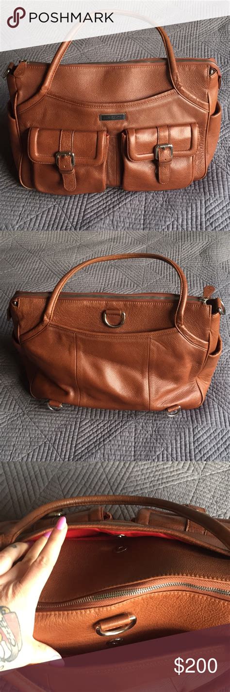 Lily Jade Elizabeth Leather Diaper Bag