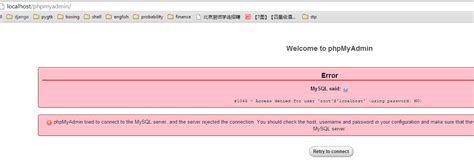 Why Can Open Mysql In Wamp And Cant Open Phpmyadmin Stack Overflow