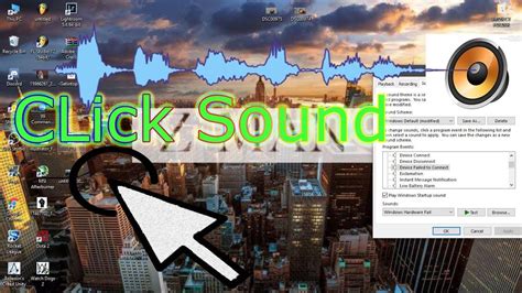 how to enable disable click sound windows 10 2020 youtube