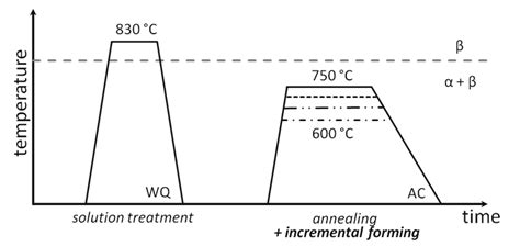 Schematic Illustration Of The Applied Heat Treatment For The Download Scientific Diagram
