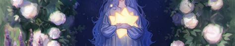 2000x400 Resolution Anime Girl With Stars 2000x400 Resolution Wallpaper