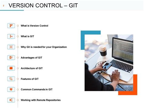 introduction to git powerpoint presentation slides presentation graphics presentation