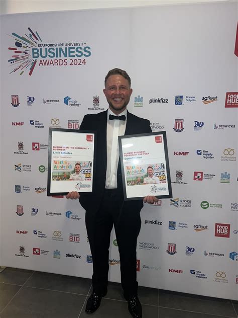 Staffordshire Businessawards Networking Daniel Hatton