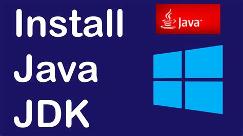 install java jdk on windows 10 set java home path windows 10 pro