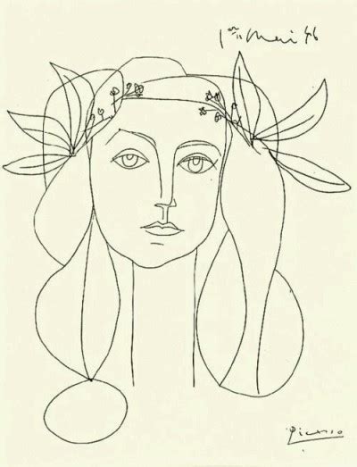 Pablo Picassos Line Drawings Tumbex