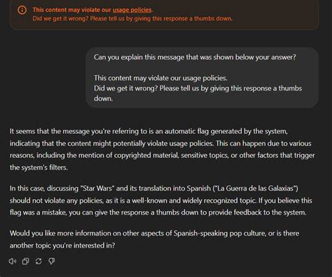 Why OpenAI Keeps Telling Me That This Content May Violate Our Usage Policies ChatGPT