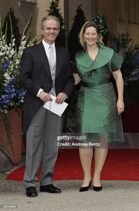 Alexander Prinz Von Sachsen And Wife Gisela Prinzessin Von Bayern