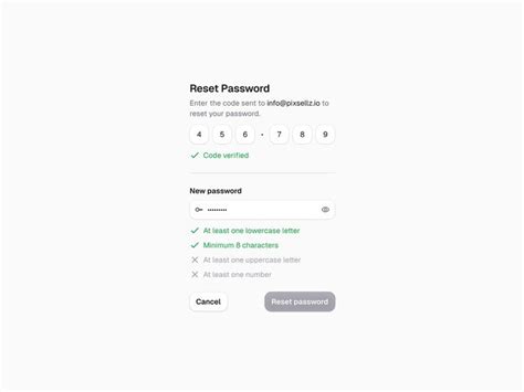 Reset Password Password Ui Responsive Login Form Design Login Form