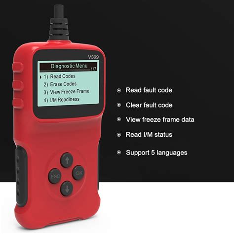 9 16v Obd Diagnostic Device Car Fault Reader Code Grandado