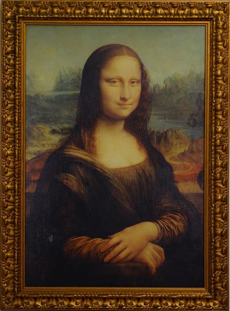 Picture Painting Picture Gallery Painter Artist Lonardo Da Vinci Works Of Art Frame