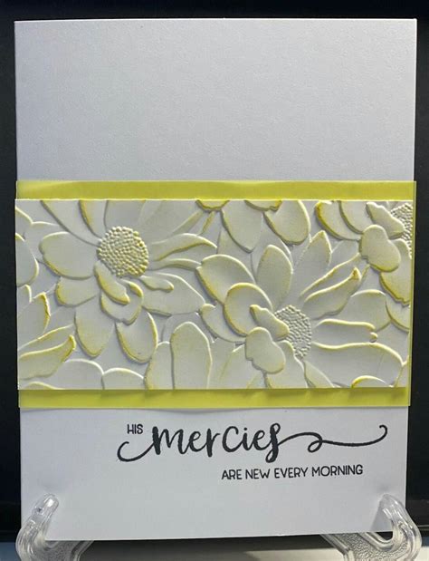 Daisy Bed 3d Embossing Folder Daisy Floral Background Altenew