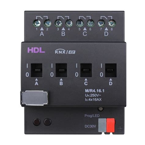 Knx 4ch 16a High Power Switch Actuator Hdl Saudi