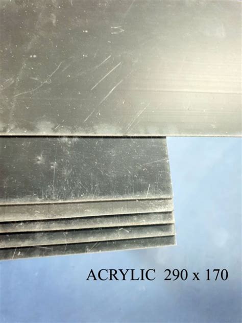 Black Abs Or Acrylic Plastic Sheet Panel Diy Model Craft Bulk