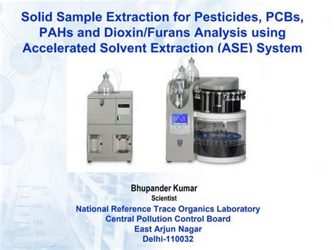 Pressurized Accelerated Extraction Of Pollutants Pdf
