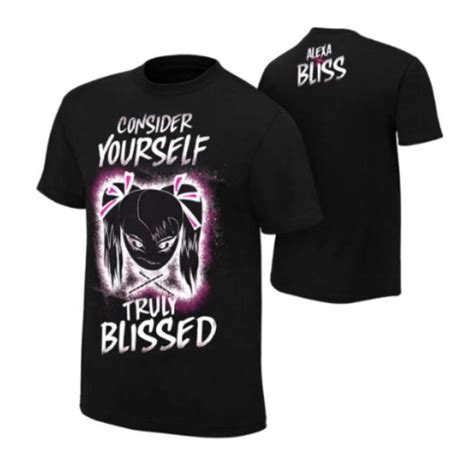 Alexa Bliss Truly Blissed Authentic Men Fashion T Shirt Kreamshirt