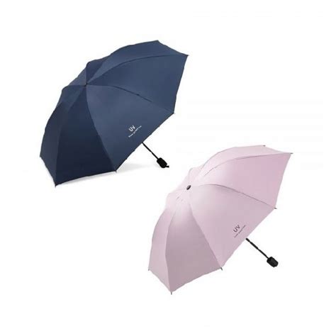접이식 파스텔 듀얼 양산 우산 블루 티몬