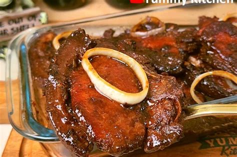 Pork Chop Steak Recipe Or Bistek Tagalog Yummy Kitchen