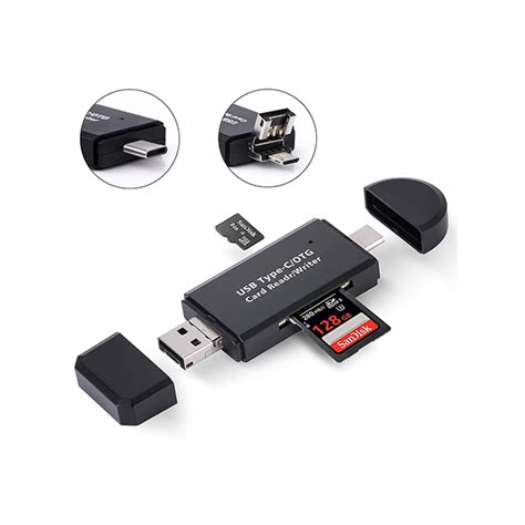 In USB Type C OTG Card Reader RoboticsDNA