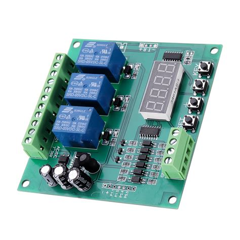 YYS Channel Programmable Relay Control Module Trigger Delay Timer Self Latching Interlock