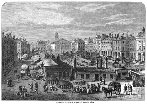 Covent Garden 1820 Photograph By Granger Fine Art America