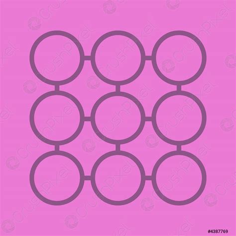 Structure Symbol Color Linear Icon Stock Vector 4387769 Crushpixel