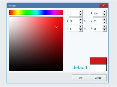 ColorPicker 颜色选择器 Avernakis
