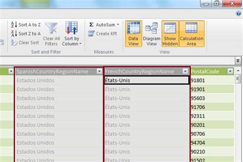 Working With Columns And Properties In Powerpivot For Excel