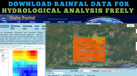 How To Access And Download Rainfall Data Freely In 2025 Gis Hydrological Analysis Youtube