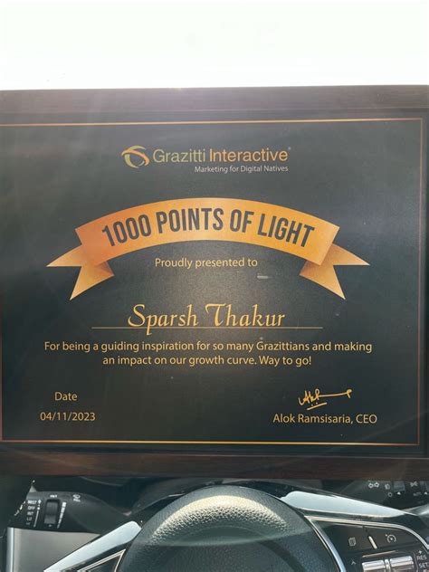 sparsh singh thakur on linkedin grazitti recognition linkedin keepgrowing diwaliparty
