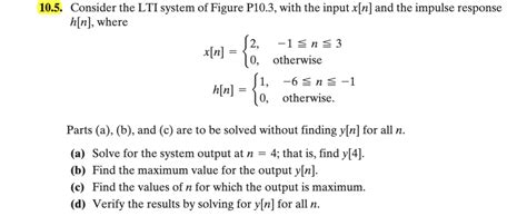 Solved Compute And Sketch The Convolution Y[n] X[n] H[n]