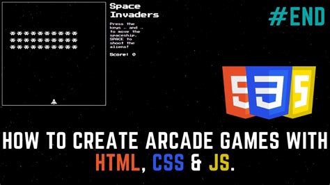 How To Create Arcade Games With Html Css And Js End Space Invaders