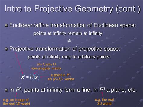 Ppt Multiple View Geometry Projective Geometry And Transformations Of 2d Powerpoint Presentation